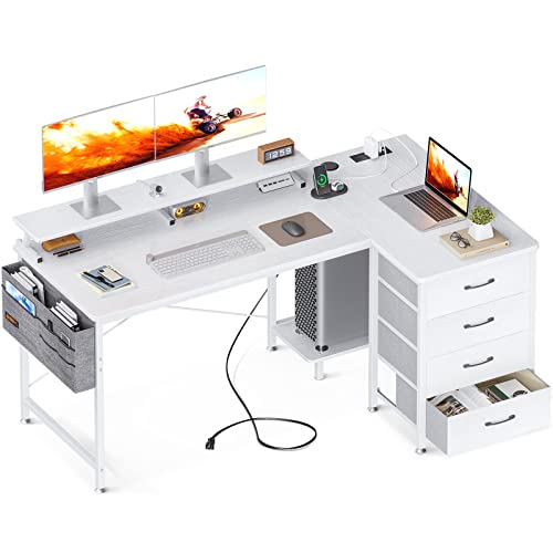 Top 10 Best Office Desk With Drawers : Reviews & Buying Guide - Katynel