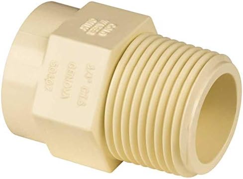 Amazon.com: Genova Products 51577 PVC to CPVC Adapter, 3/4 ...