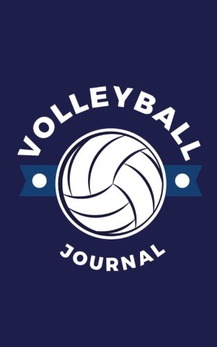 Volleyball Journal: Small Blank and Lined Journal for Volleyball ...