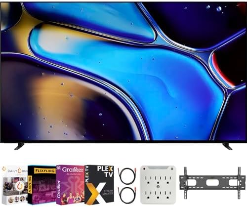 Amazon.com: Sony K77XR80 BRAVIA 8 77 inch 4K HDR Smart OLED TV 2024 ...