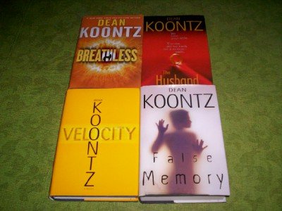 Amazon.com: Dean Koontz - (Set of 4) - Not a Boxed Set (Breathless ...