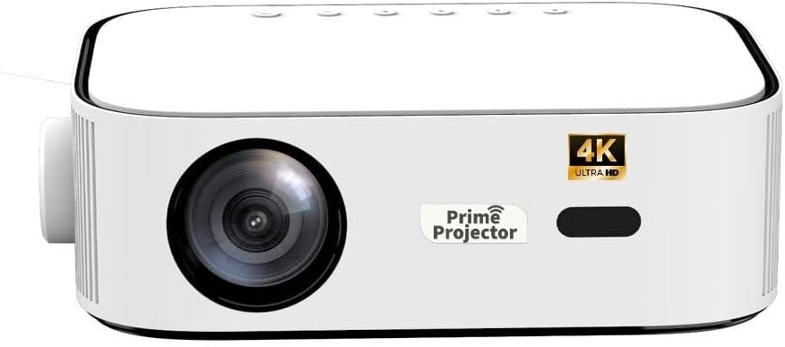 Prime Projector Latest PS5 IBIS White 4K Projector | 9500 Lumens | 5G ...