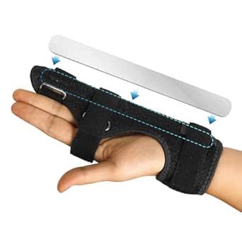 Amazon.com: FORTEMOTUS Boxer Fracture Splint for Men & Women, Metacarpal Finger Splint Hand ...