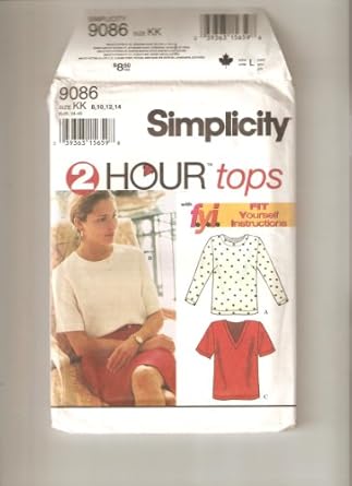 Simplicity pattern 9086 (size KK / 8,10,12,14): unknown author: Amazon ...