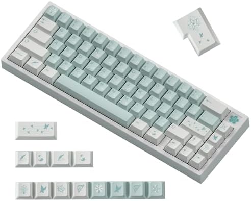 Amazon.com: TYRIXKI Keycaps 134 Keys PBT Custom Keycaps Set Dye ...