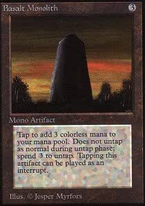 Amazon.com: Magic The Gathering - Basalt Monolith - Collectors Edition ...