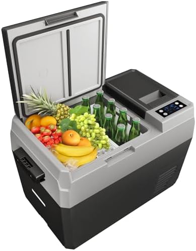Amazon.com: TROPOW 12 Volt Portable Fridge for Car, 31 QT Portable Car ...