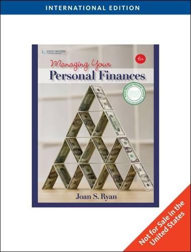 Managing Your Personal Finances, International Edition: Amazon.co.uk ...