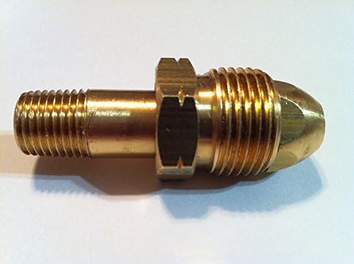Amazon.com : BBQ Propane LP Gas Fitting Full Flow POL Connector 1/4 ...