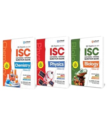 Arihant ISC Chapterwise & Topicwise (2001–2025) Physics, Chemistry ...