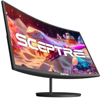 Amazon.com: Sceptre Curved 27-inch Prime Monitor up to 100Hz 1080p ...