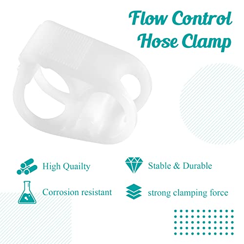 Snapklik.com : 10 Pcs Plastic Tubing Clamps, 1/4 - 1/2 Tube OD ...