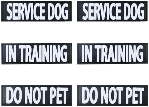 Amazon.com : Pawistapal 6-Pack Service Dog Patches, Removable Do Not ...