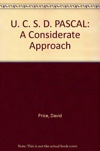 UCSD Pascal: A considerate approach: David A. Price: 9780139354601 ...