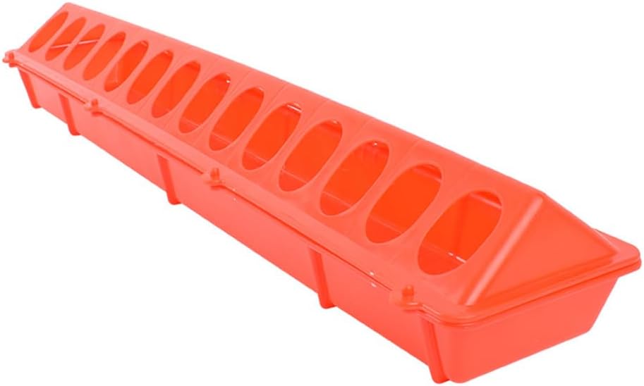 Amazon.com : Tangkula Chicken Feeding Trough, 45 Inch Long Heavy Duty ...