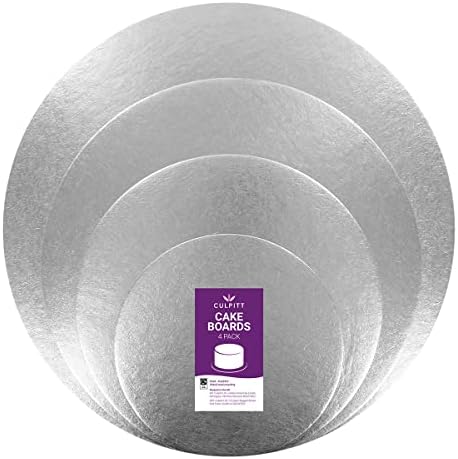Culpitt Cut Edge Round Cards, 4 Board Multipack, 6", 8", 10", 12 ...