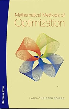 Mathematical Methods Of Optimization : Amazon.in: Books