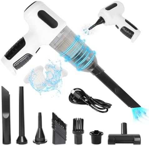 Handheld Vacuum Cleaner Mini Car Hoover Cordless Powerful Hand Held ...