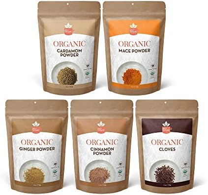 Amazon.com : SPICY ORGANIC Spice Gift Set | 4 Oz Each | Cinnamon ...