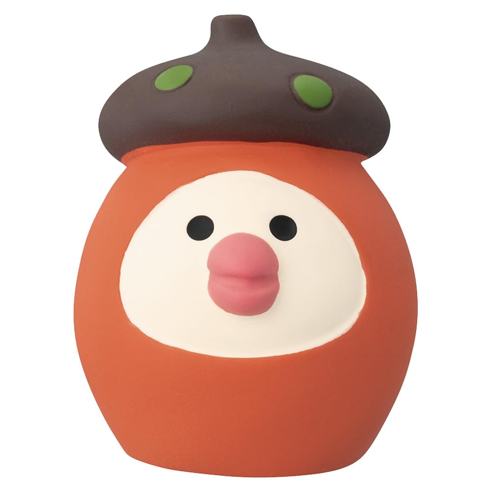 Amazon.co.jp: デコレコーポレーション concombre どんぐり文鳥 OR サイズ：約W2 D2.2 H2.5 ZCB ...