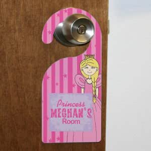 Amazon.com: Personalized Princess Door Hanger : Home & Kitchen