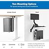 Amazon.com: Mount-It! CPU Under Desk Mount Bracket, Height Adjustable ...