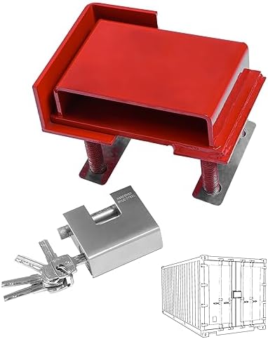 Amazon.com: Autoholic Upgrate Shipping Container Lock Box Bolt On Heavy ...