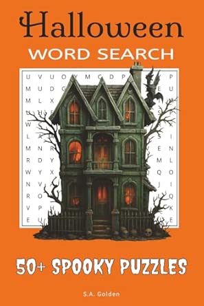 Halloween Word Search Puzzle Book: Word Searches with Easy to Read ...