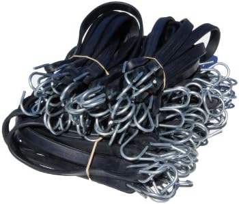 VEVOR Rubber Bungee Cords, 50 Pack 21" Long, Weatherproof Natural ...