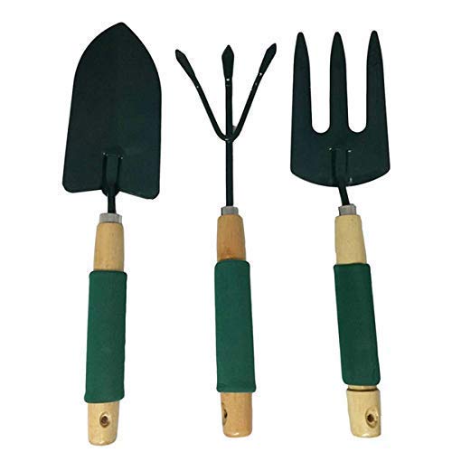 Gion Multi Utility Digging Shovel Cultivator Fork Garden Tool Kit 3 in ...
