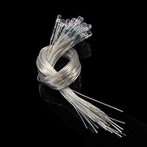 Evemodel L12303Wm 20Pcs 30Cm Pre Wired 3Mm Warm White Led Lamp Light ...