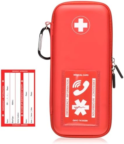 Amazon.com: SITHON EpiPen Medical Carrying Case Insulated, Travel ...