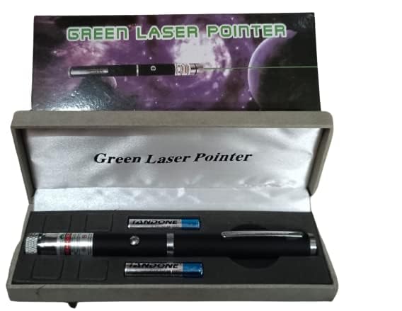 D Pluse Green Laser Pointer Toy- Multipurpose High Power Flashlight ...
