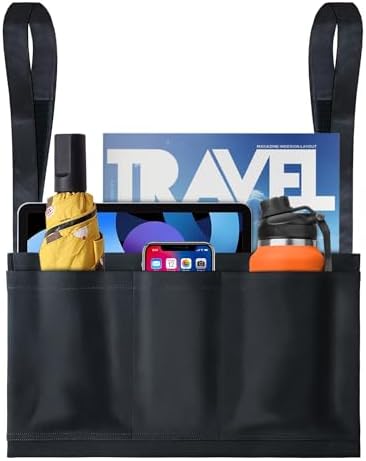 Airplane Seat Back Organizer for Plane, Airplane Tray Table Cover with ...