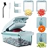 Amazon.com: Cook with Color Vegetable Chopper - Multifunctional 11 in 1 ...