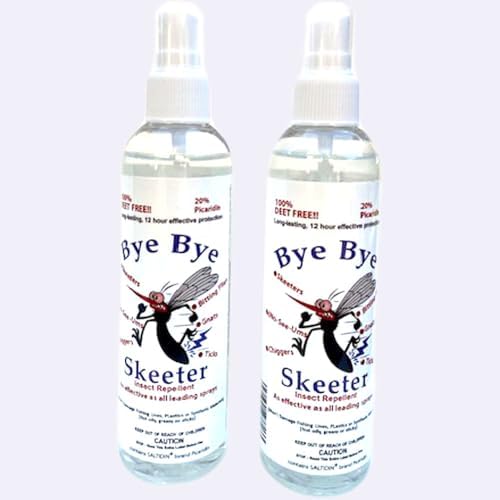 Amazon.com: Bye Bye Skeeter Insect Repellent,Towellette Wipes DEET Free ...