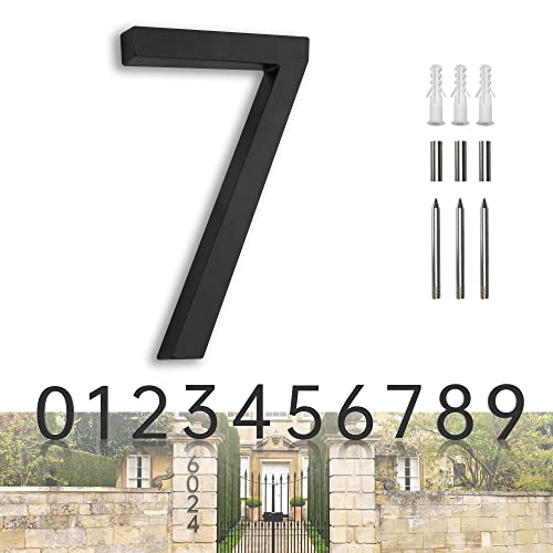House Numbers for Outside 7 Inch(17.80CM) Metal Home Address Number ...