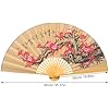Zerodeko Chinese Decorative Hanging Fan - Large Wall Display Asian ...