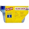 Amazon.com: Glad GladWare Deep Dish Food Storage Containers with Lids ...