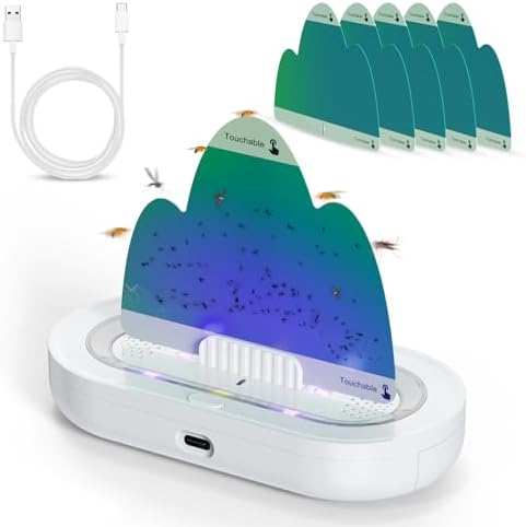 Amazon.com : Electric Fly Trap Pest Device Gnat Flying Insect Automatic ...