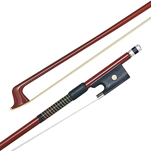 P & H Bows Fibreglass Violin Bow 1/8, Lightweight Durable Bow Made with ...