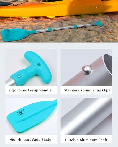 Snapklik.com : OCEANBROAD Telescoping Emergency Paddle 42 Collapsible ...