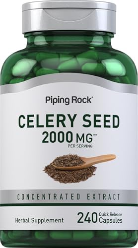 Amazon.com: Carlyle Celery Seed Extract Capsules | 2000mg | 240 Count ...