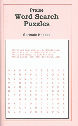 Praise Word Search Puzzle: Gertrude Knabbe: 9780878136346: Amazon.com ...
