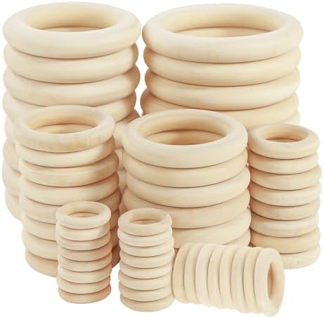 Amazon.com: Natural Bamboo Rings – Alternative to Metal Rings ...
