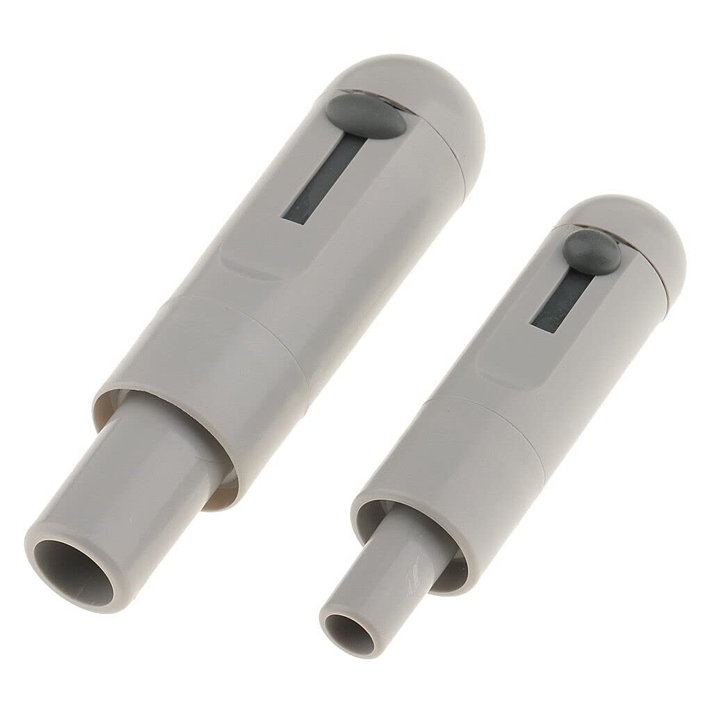 2pcs Suction Tube Convertor Saliva Ejector Suction Adjustable Adaptor ...
