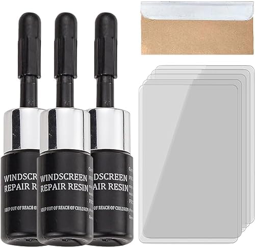 Cracks Gone Glass Kit, Glass Repair Fluid, Resin Based Mirror Repair ...