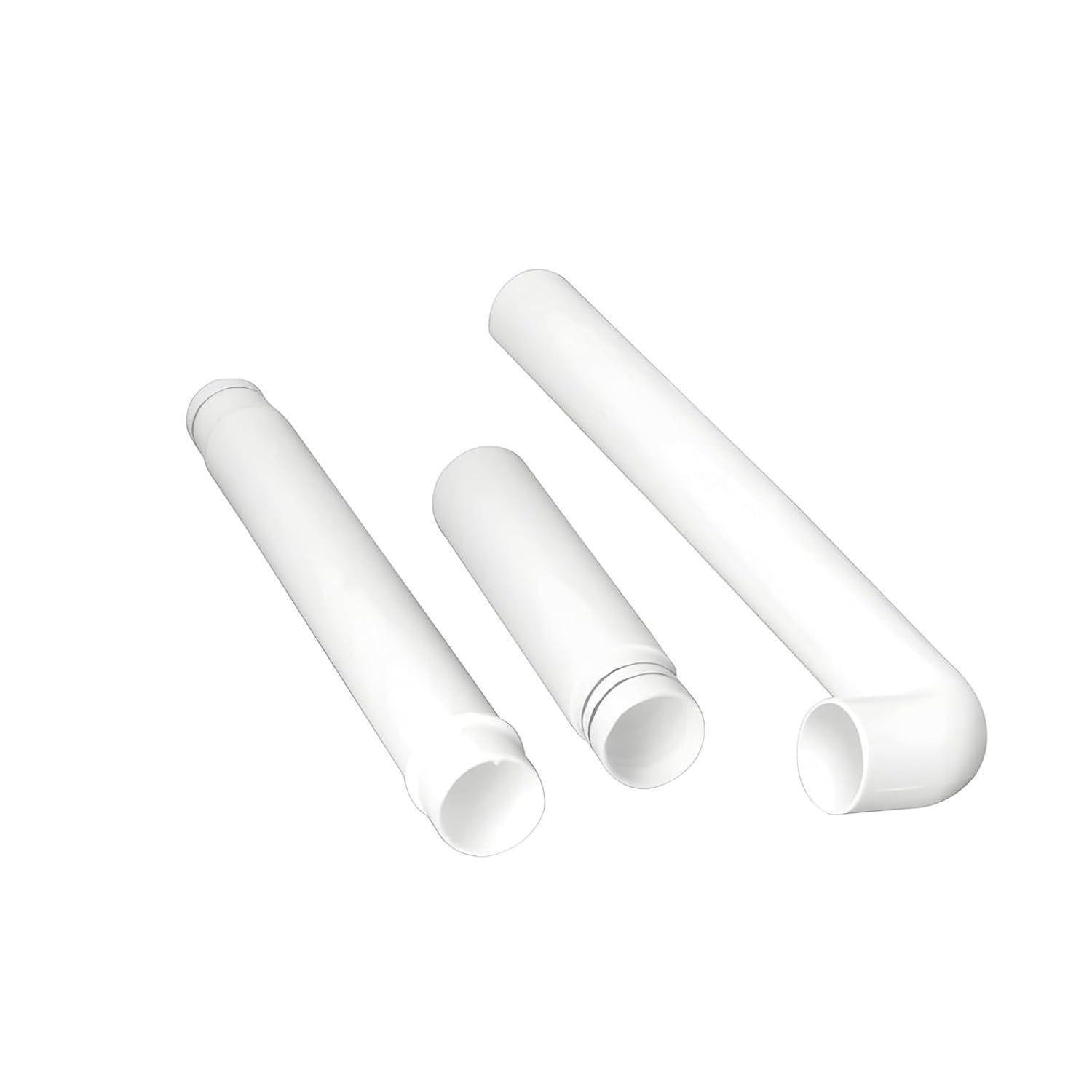NEW WARE® PVC Long 3 Pc Bend Pipe for Flush Tank - Toilet Accessory for ...
