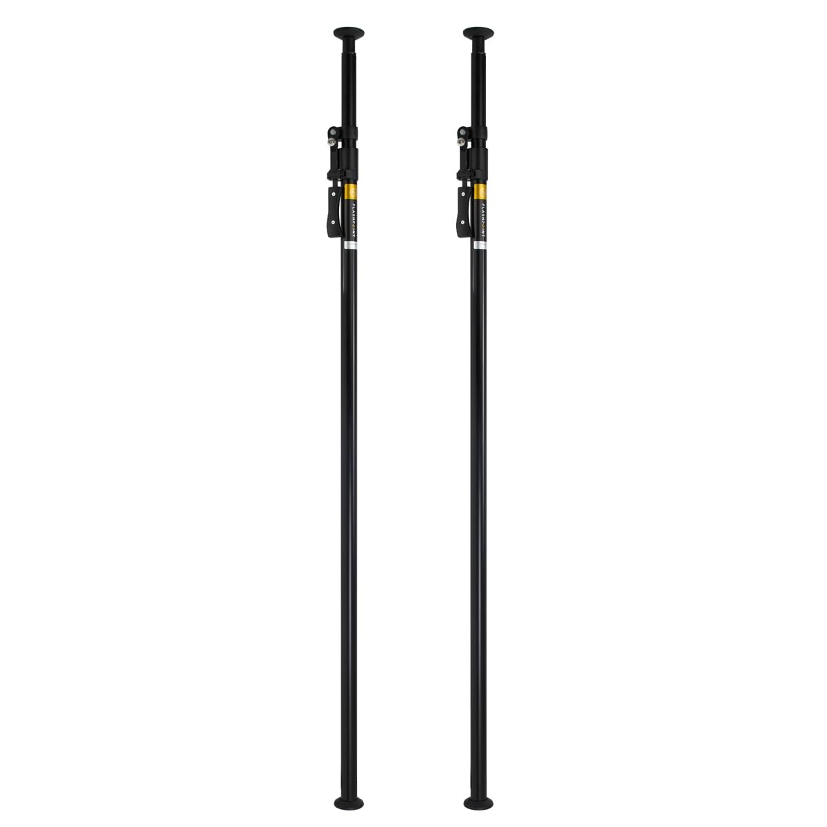 Amazon.com : Flashpoint Deluxe Telepole Support System, Black, Pair ...