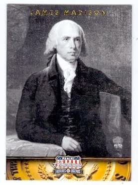 James Madison trading card (President of the United States POTUS) 2012 ...